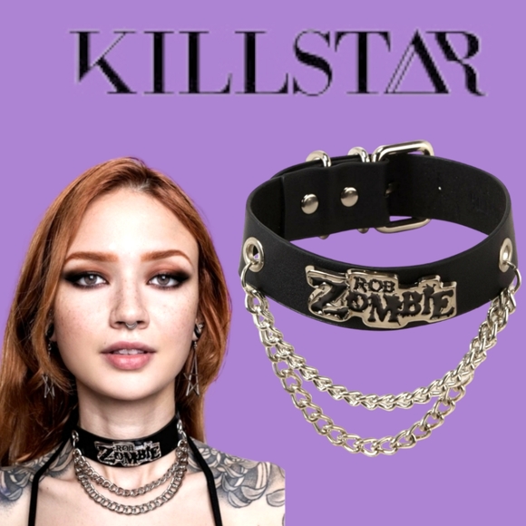 Killstar | Jewelry | Rob Zombie Call Of The Zombie Collar From Killstar | Poshmark